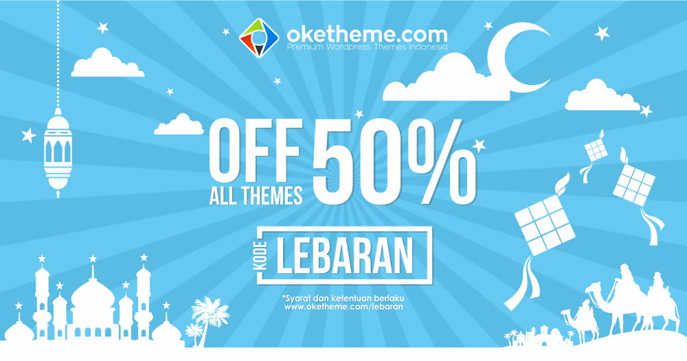 [OFF 50%] Diskon Lebaran Penuh Berkah!